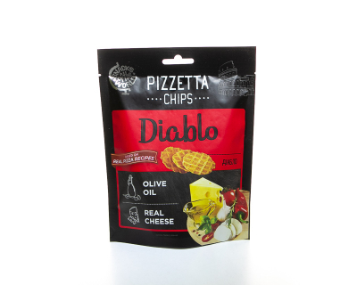 Сrispy snacks PIZZETTA CHIPS "Diablo"