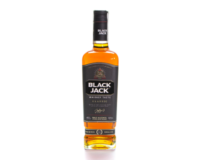 Malt drink TM "Black Jack" 0.7 l; 40% vol.