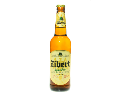 Beer TM "Zibert" Lagerbier 0.5 l, bottle